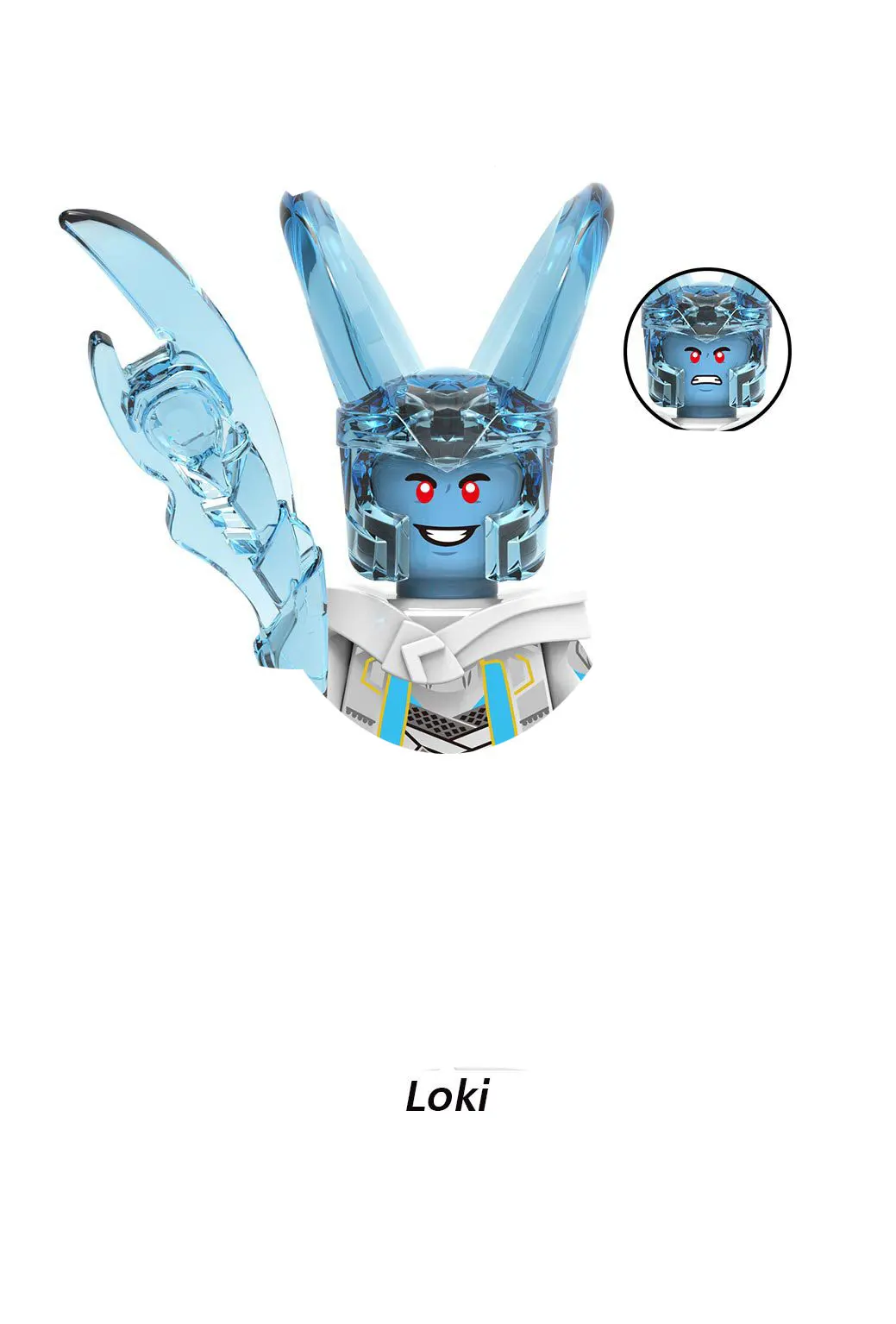 Superhero Building Block Loki Rocket Raccoon War Machine Thor Captain ...