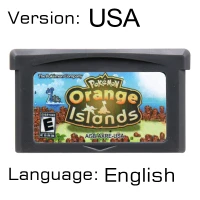 GBA Game Cartridge Series Liquid Crystal Moemon Fire Red Unbound ...