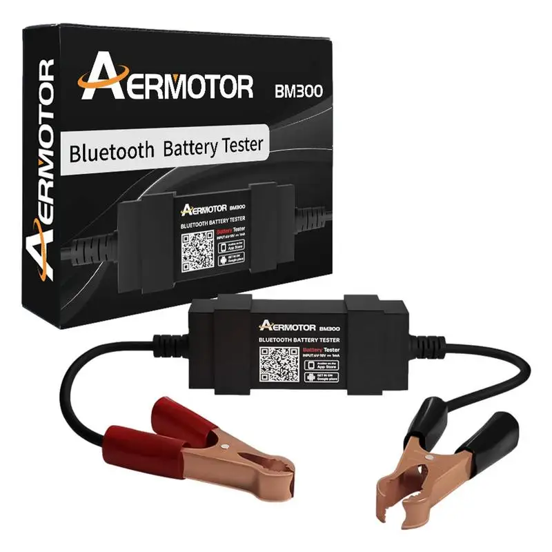 For BM300 Car Battery Tester Blue Tooth Wireless Auto Load Analyzer ...