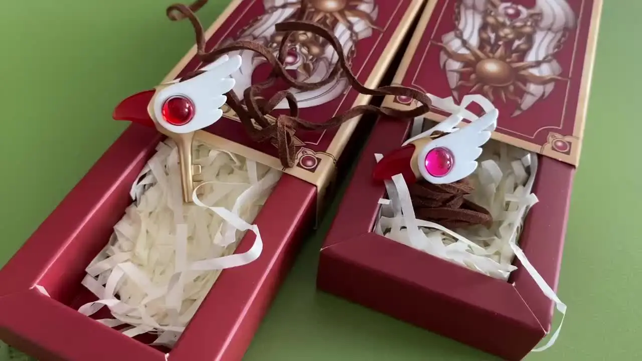 Anime Cardcaptor Sakura Kolo Brand Magic Bird Head Key Necklace for Men ...