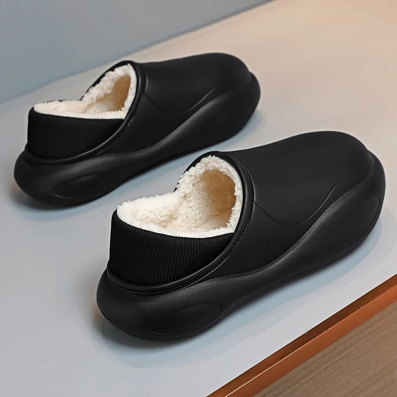 Waterproof cotton slippers women wear indoor and outdoor household ...