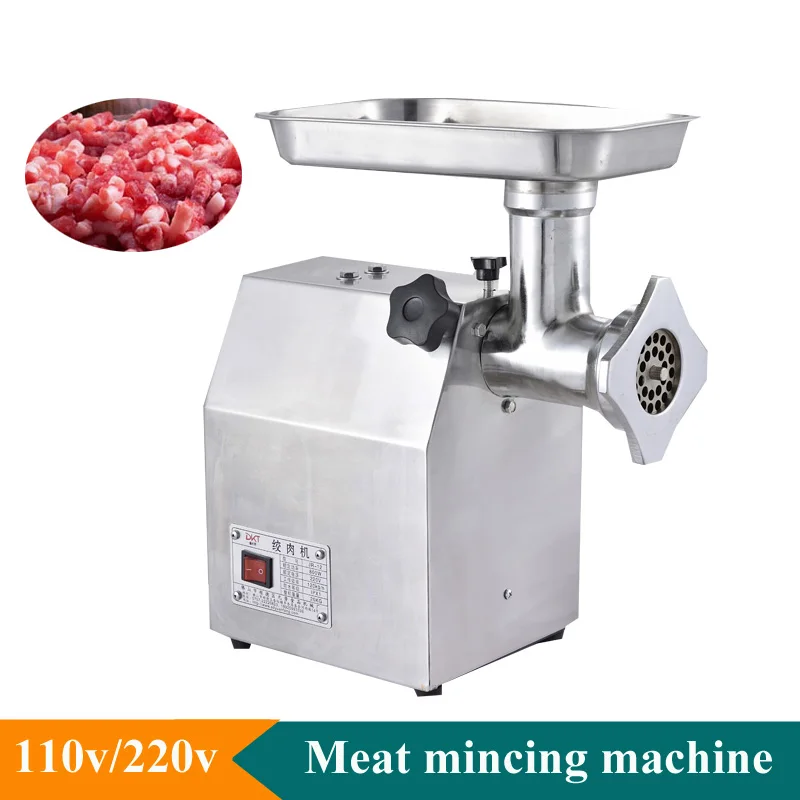Electric-Meat-Mincer-Grinder-800W-Commercial-Kitchen-Chopper-Sausage ...
