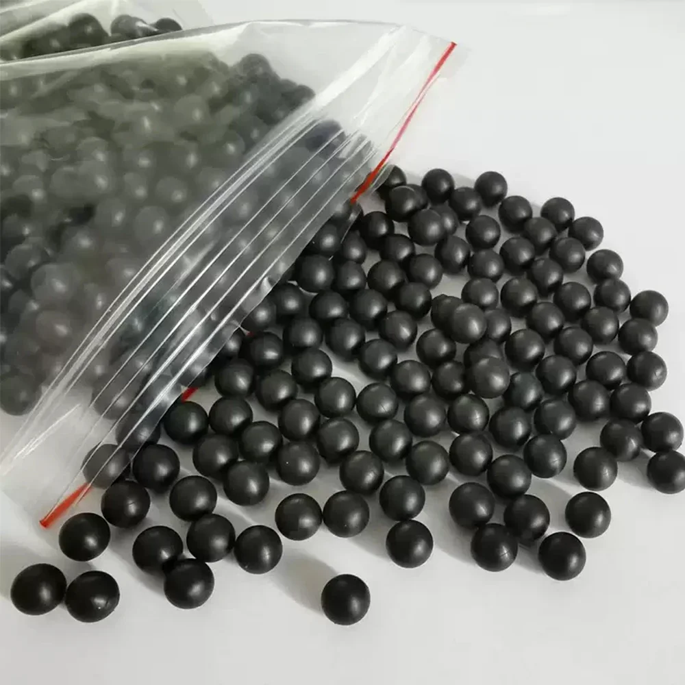 5-100Pcs Diameter 2/3/4/5/6/6.5/7/9/10/11/12/14/15-25mm Black Round ...