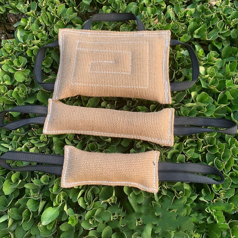 Dog-Training-Kit-Bite-Resistant-Jute-Bite-Pillow-Small-sized-Medium ...