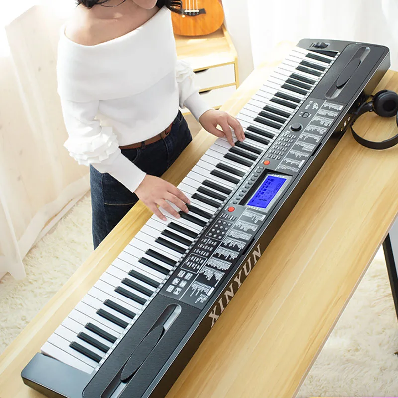 88-Keys-Musical-Keyboard-Professional-Portable-Midi-Controller-Piano ...