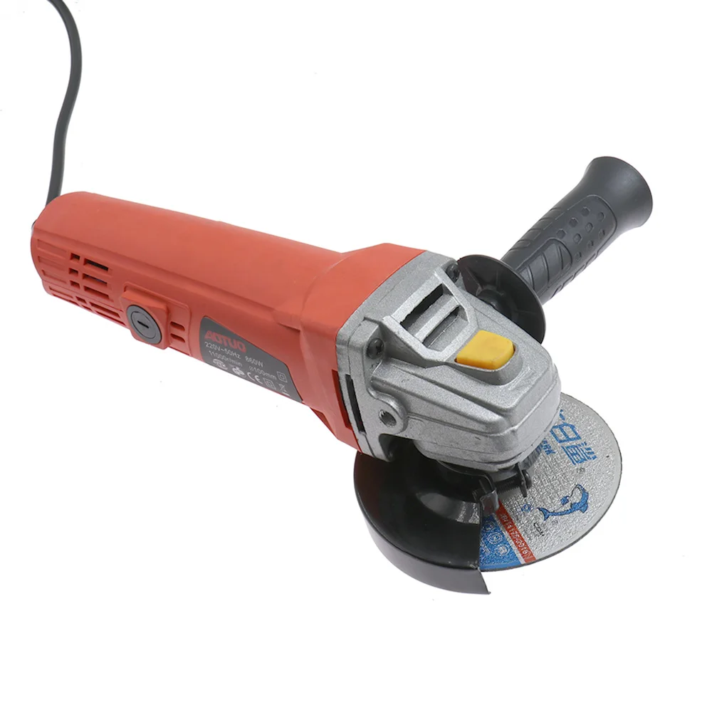 Electric Angle Grinder 860W 220V 100type For Polished Grinding And ...