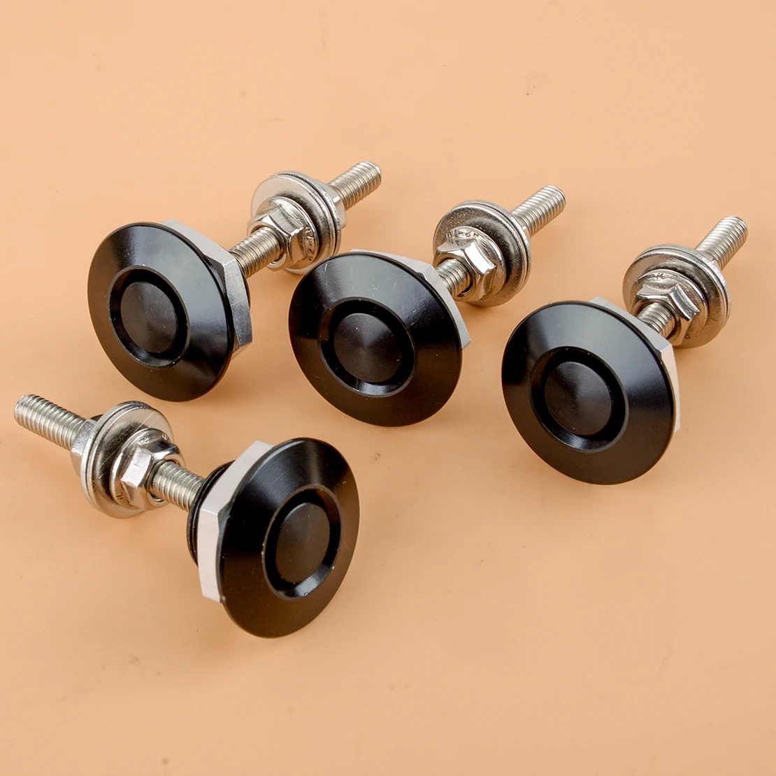 Universal 4Pcs Car Truck Bumper Hood Bonnet Lock Latch Pin Quick ...