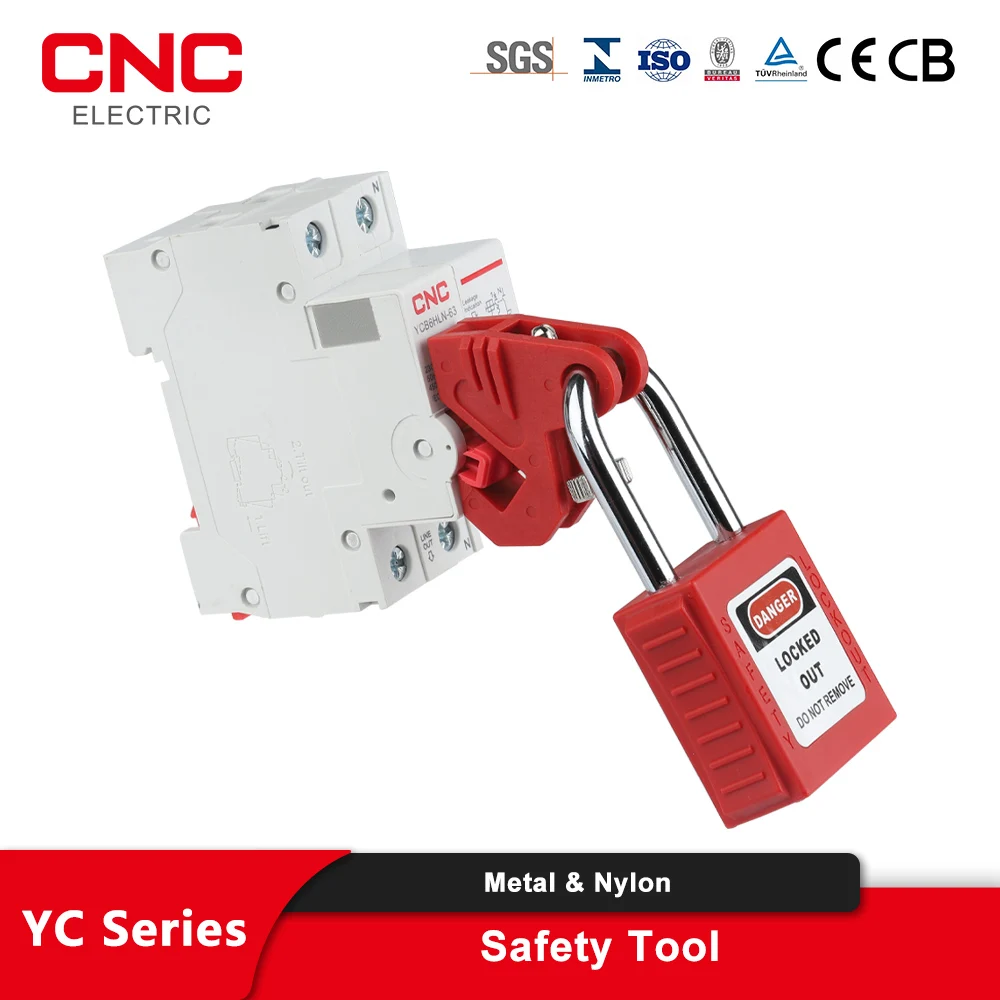CNC-Circuit-Breaker-Lockout-And-Safety-Padlock-Electrical-Air-Switch ...