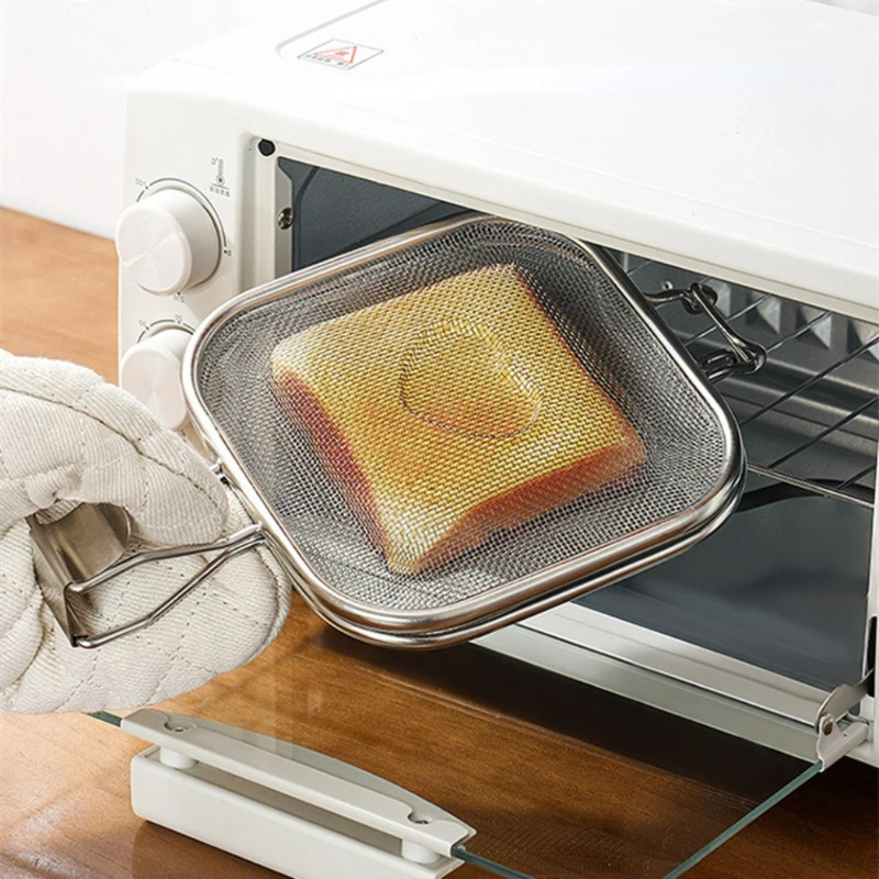 Japan 304 Stainless Steel Sandwich Making Baking Net Clip Oven Maker ...