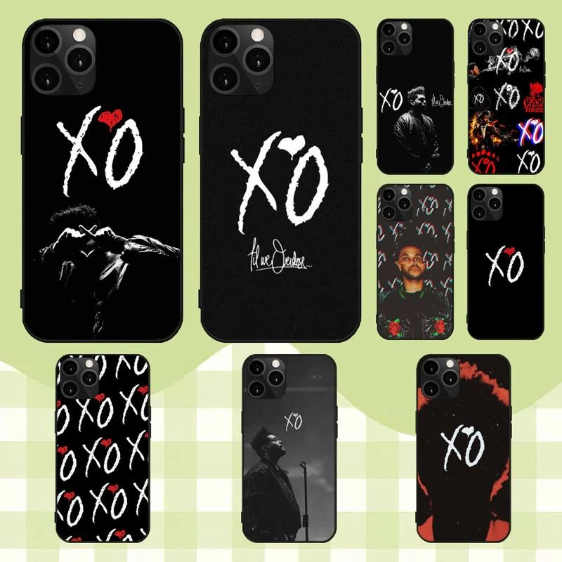The Weeknd XO Singer Phone Case For iPhone 11 12 13 14 Mini 6 7 8 plus ...
