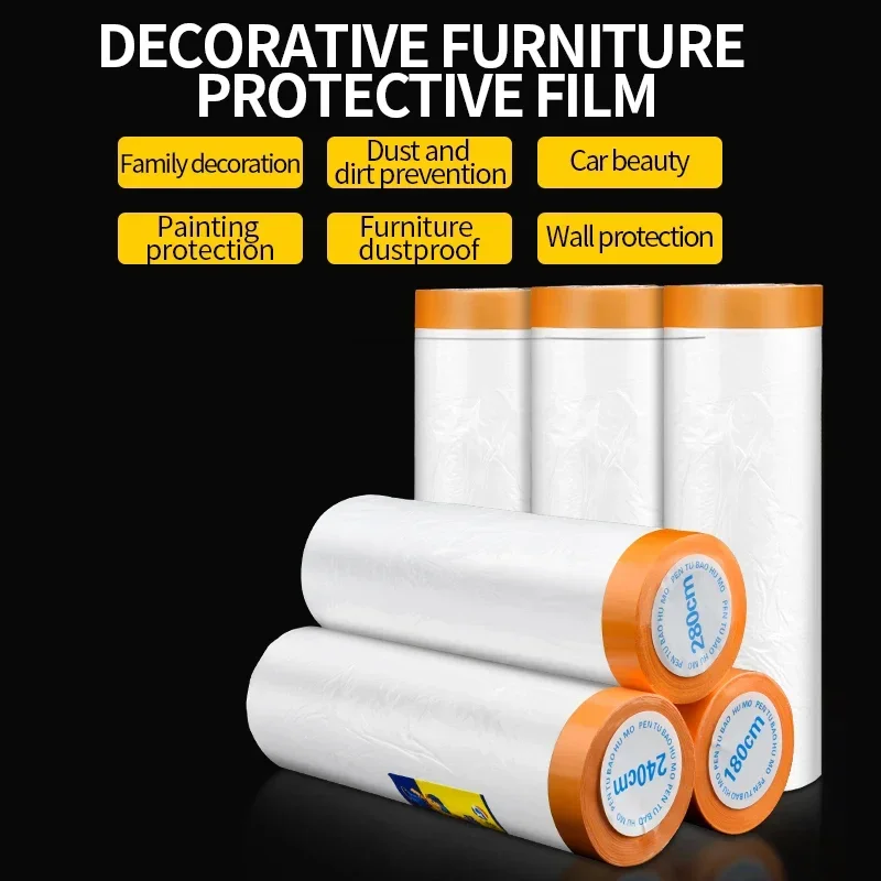Plastic film, paint protection, masking film, car spray painting ...