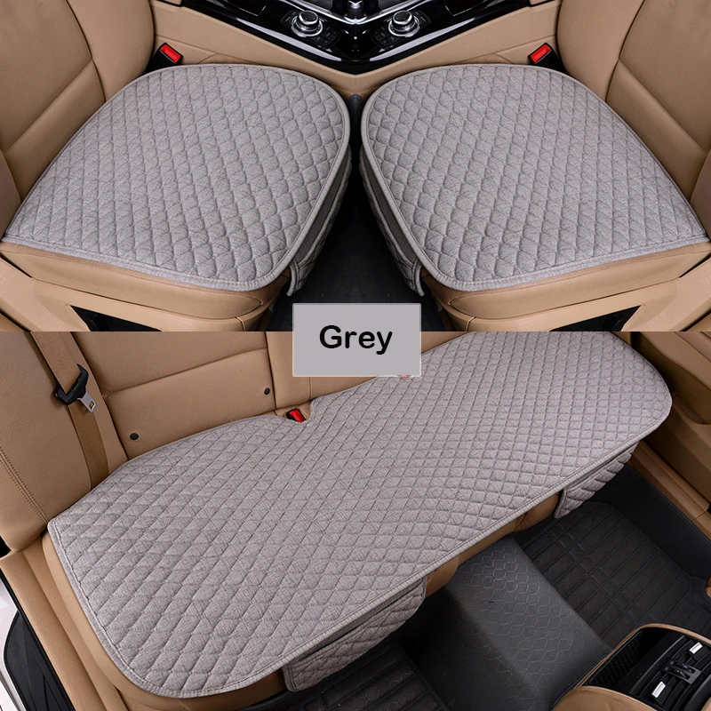 Flax Car Seat Cover Front Rear Seat Cushion for MG ZS GT HS RX5 MG5 MG6 ...