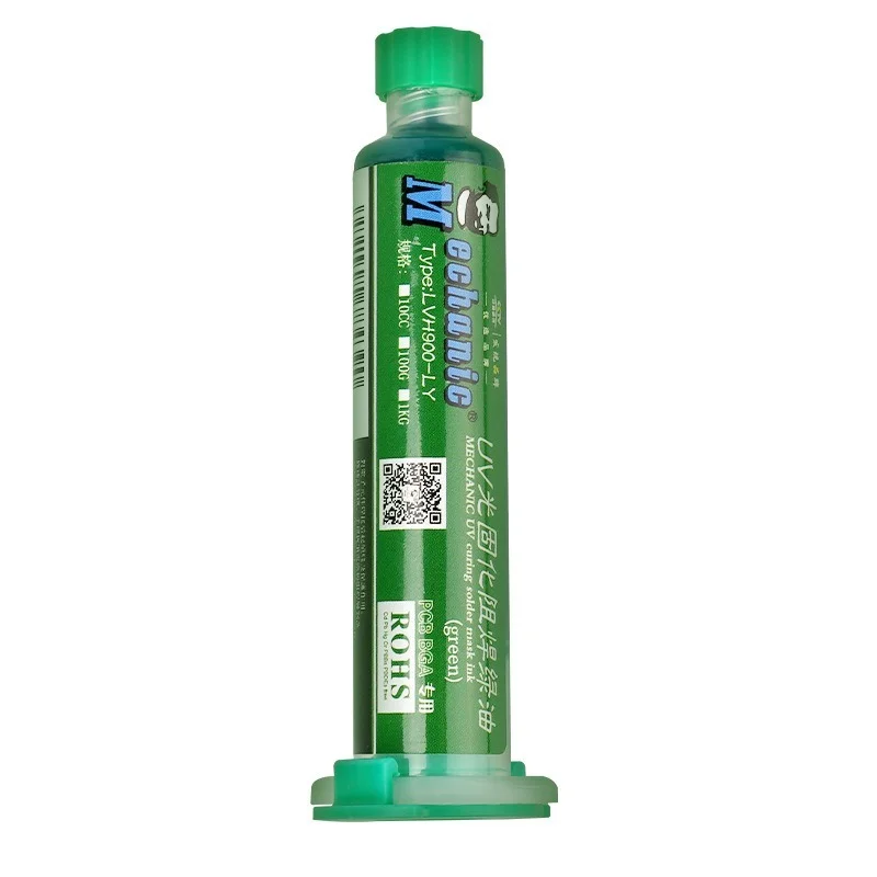 Új 1Pc 6 Színek 10 Ml Uv -Kikeményítő Forrasztási Maszk Tinta Pcb Bga ...