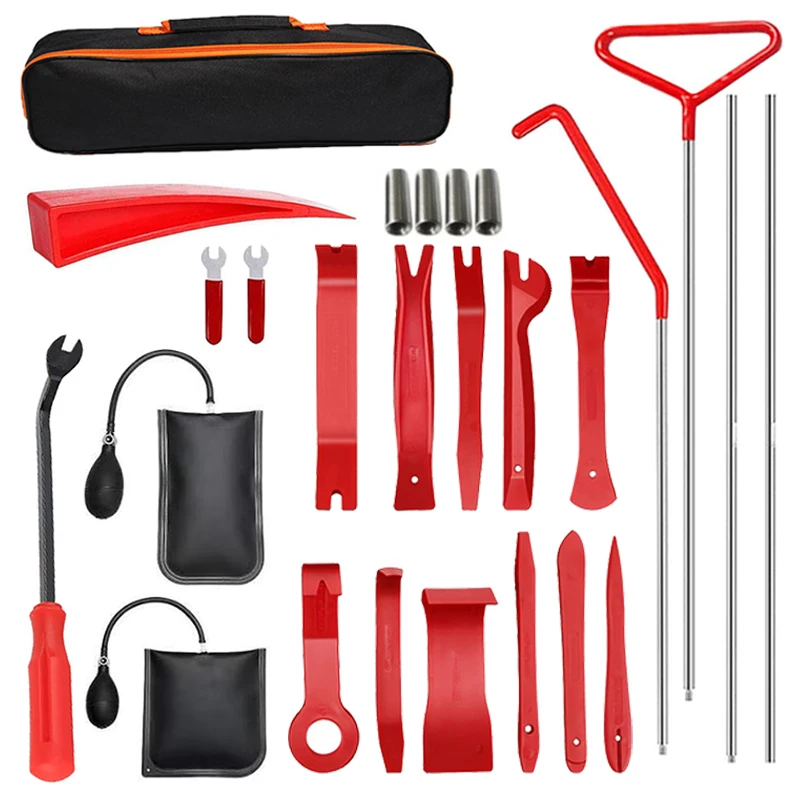 Car Complete Tool Kit Door Open Grabber Lockout Lock Pick Set Long ...