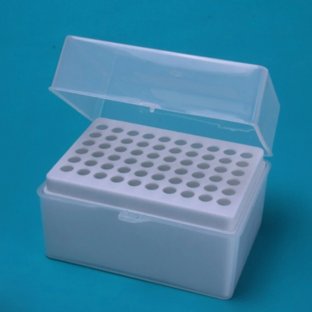 Rectangular 60 Positions Laboratory 1000UL 1ML Pipette Pipettor Tip ...