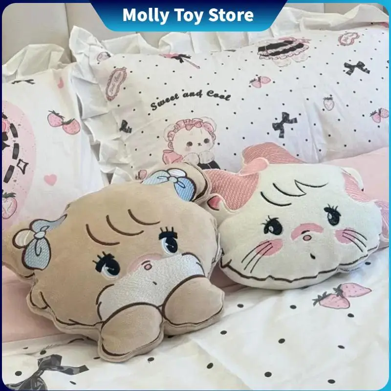 Mikko-Figure-Milk-Embroidered-Animal-Throw-Pillow-Plush-Doll-Stuffed ...