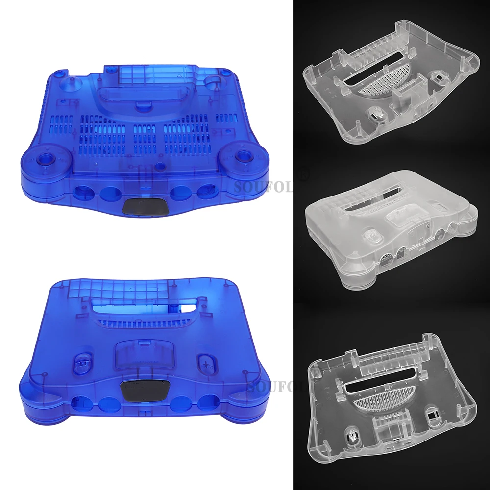 2022 New Replacement Plastic Shell Translucent Case For N64 Nintendo 64 ...