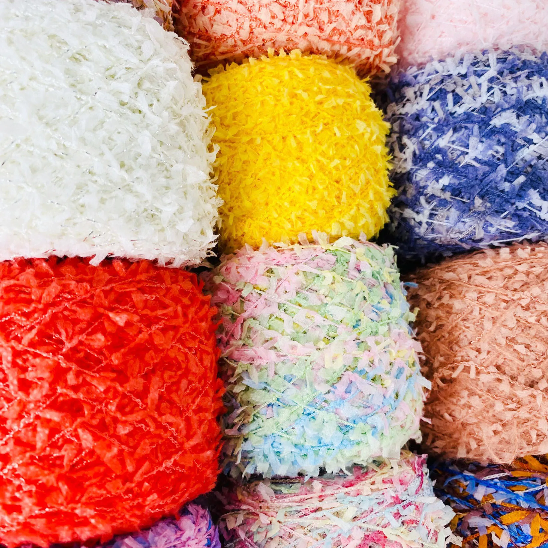 50G-Fancy-Colorful-Butterfly-Yarn-Hand-Knitting-Yarn-Parnter-Thread-for ...