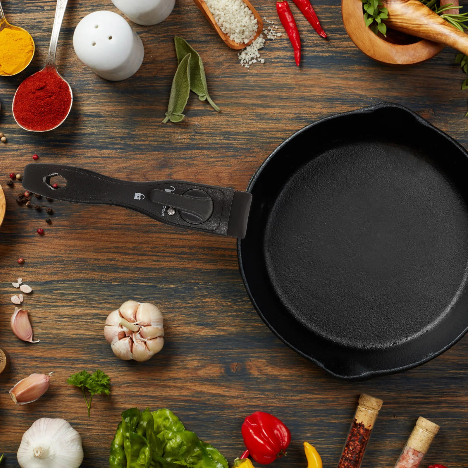 Outdoor-Frying-Pan-Handle-Soup-Pan-Long-Replacement-Handle-Universal ...