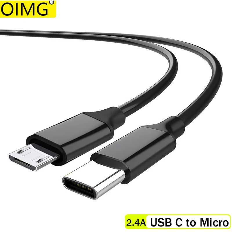 USB C to Micro USB Charging Cable USB-C USBC to Micro Data Transmission ...
