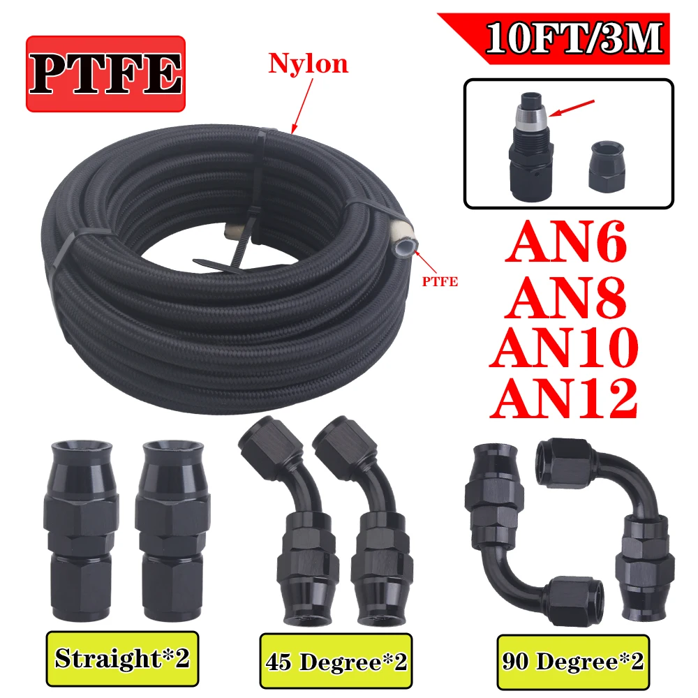 AN4-AN6-AN8-AN10-3m-10ft-E85-Tube-Nylon-Stainless-Steel-Braided-PTFE-Black-Fuel-Line.jpg