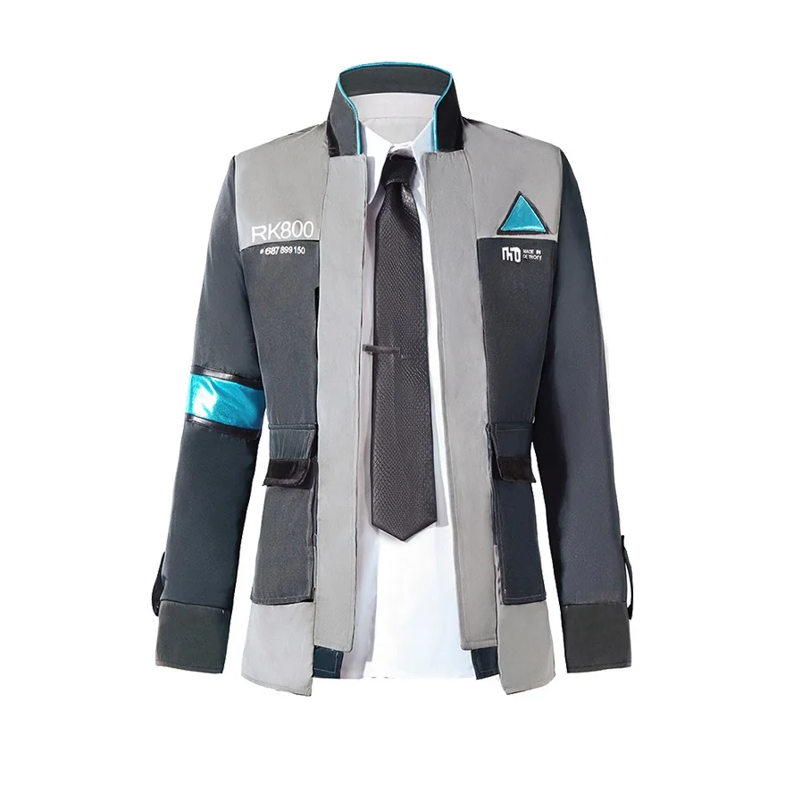 Become-Human-Connor-cosplay-RK800-Agent-Uniform-Suits-halllween-Cosplay ...