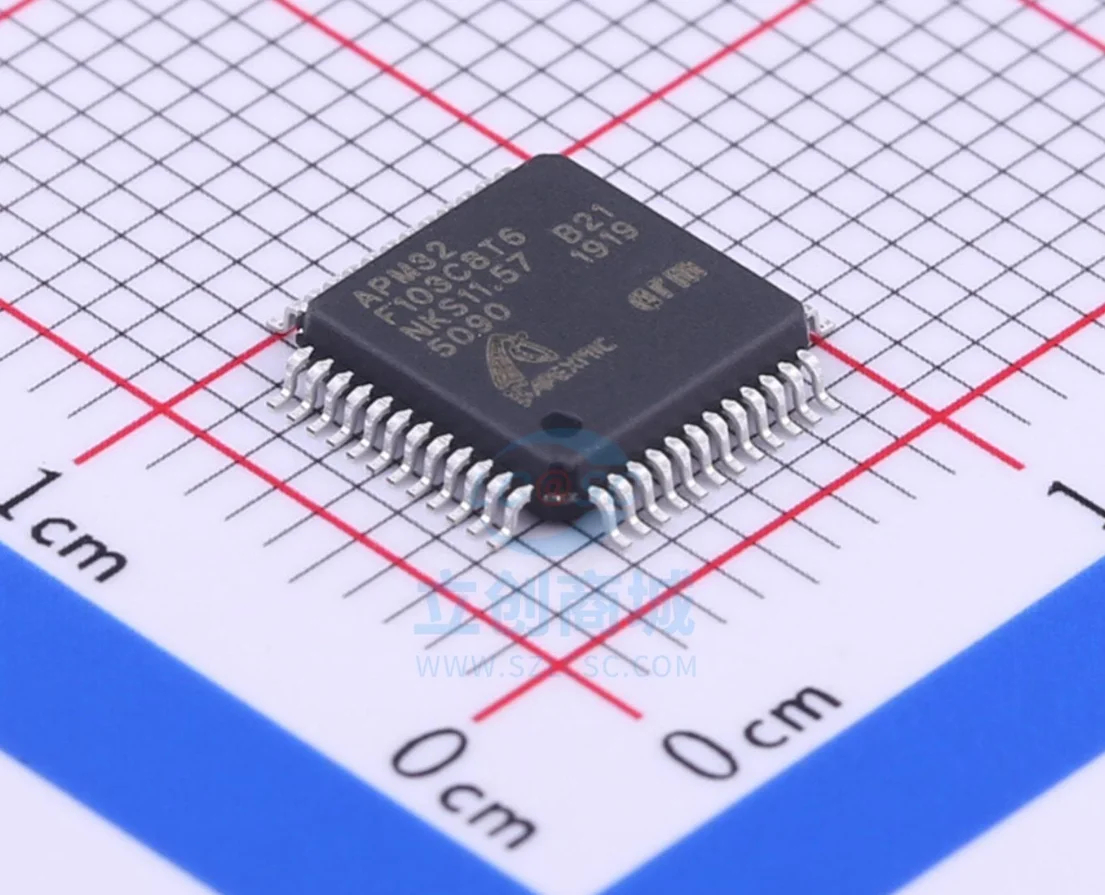 APM32F103C8T6 Package LQFP 48 ARM Cortex M3 72MHz Flash: 64KB RAM: 20KB MCU (MCU/MPU/SOC ...