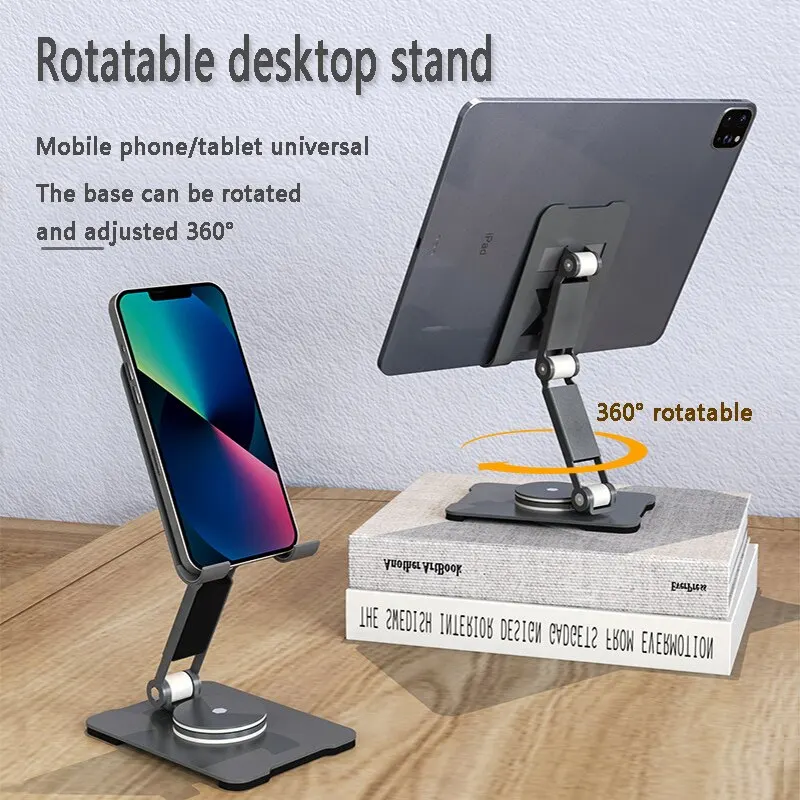 360-Rotate-Metal-Desk-Mobile-Phone-Holder-Stand-For-iPhone-iPad-Xiaomi ...