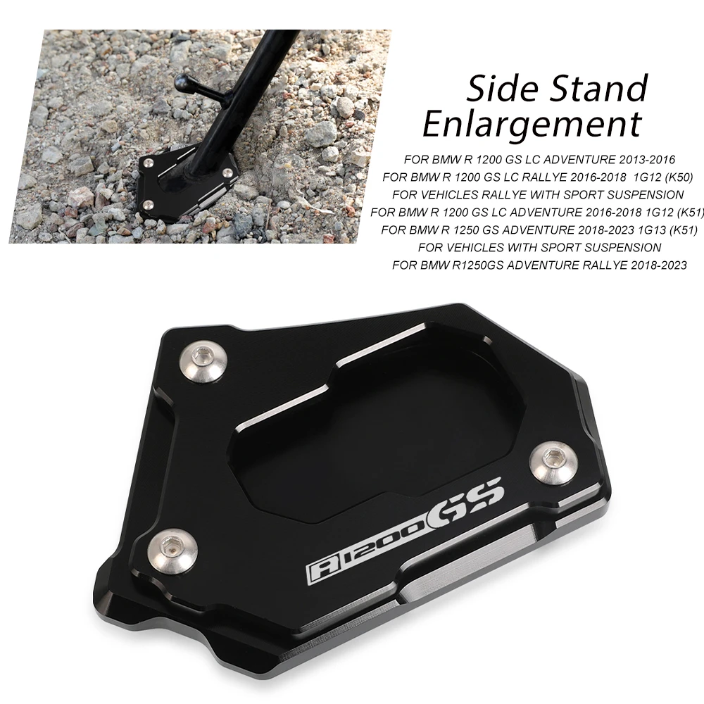 Motorcycle Kickstand For BMW R 1200 GS LC R1200GS ADV R1250GS Adventure ...