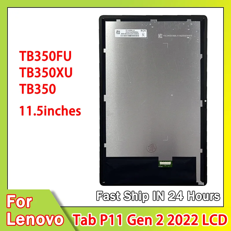 11.5"inch For Lenovo Tab P11 Gen 2 Lcd Touch Screen Digitizer Assembly ...