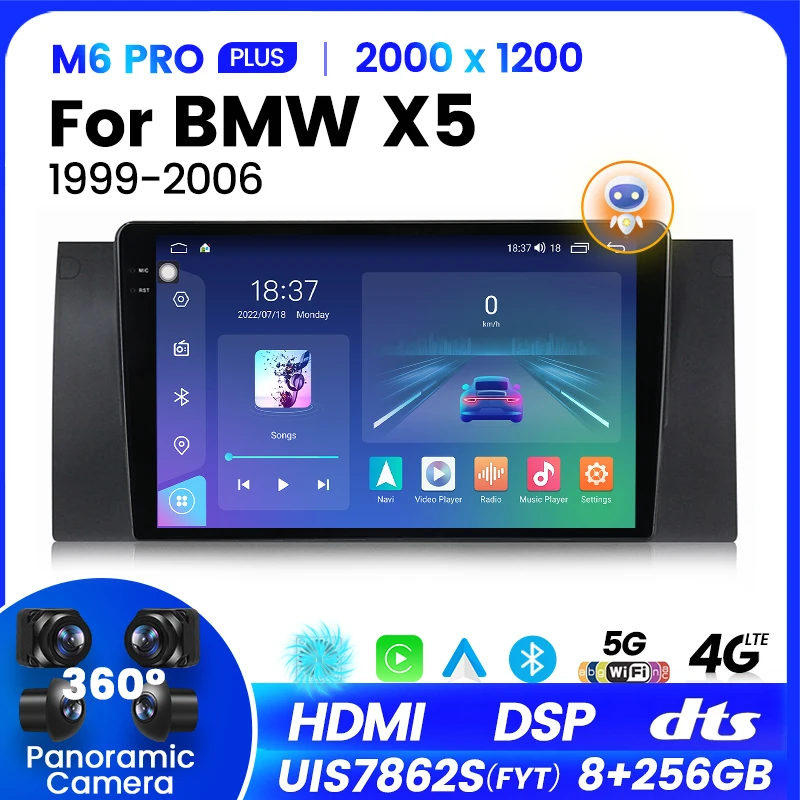 NaviFly-reproductor-Multimedia-M6-Pro-Plus-con-GPS-para-coche-Radio-con-Android-CarPlay-inal ...
