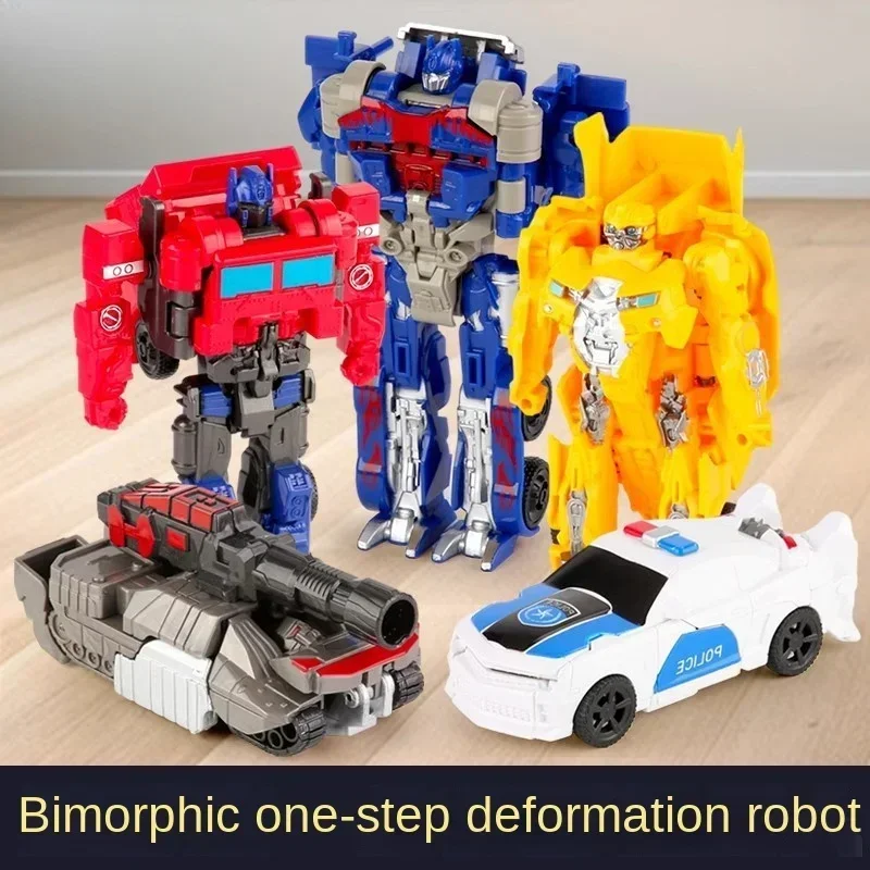 One-Step Transformation Robot Car Toy – Kid Ville