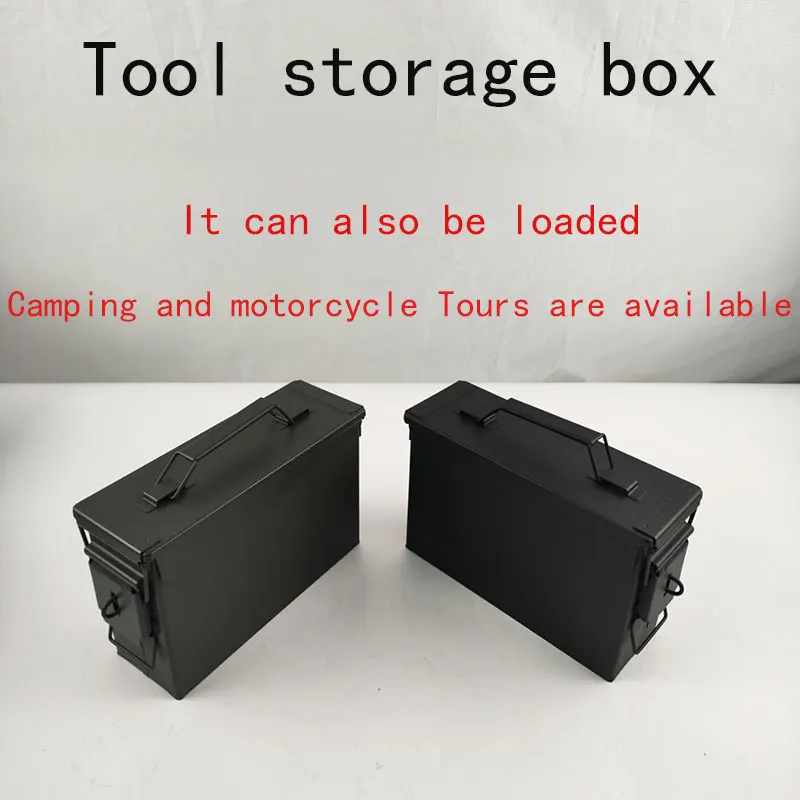 Small-storage-boxMetal-hardware-tools-Storage-box-Car-tool-box-Portable ...