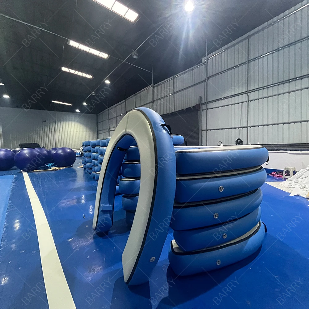 Indoor/Outdoor American Popular Park Inflatable Obstacle Course Block ...