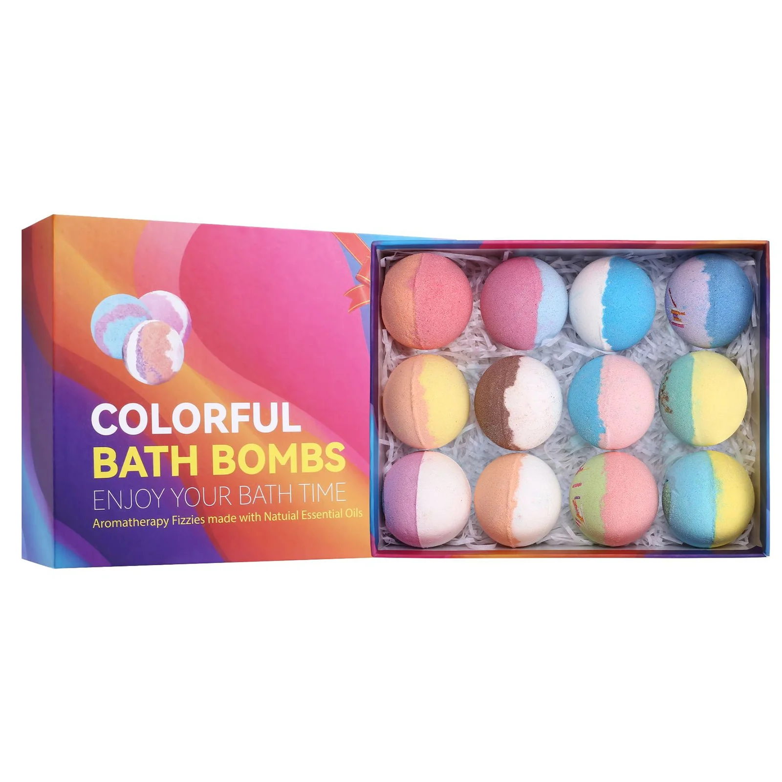 Bath-Bomb-Pack-Gift-Set-Bath-Salt-Balls-Essential-Oil-Bath-Bombs-for ...