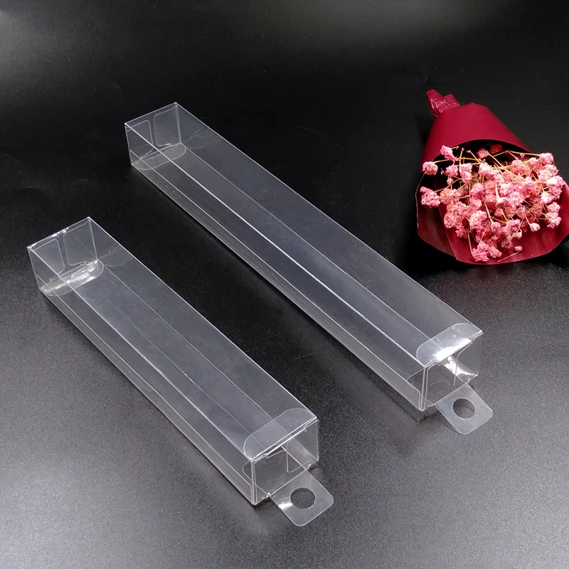 Transparent-Plastic-Boxes-with-Hanging-Hole-Pen-Pencil-Small-Packaging ...