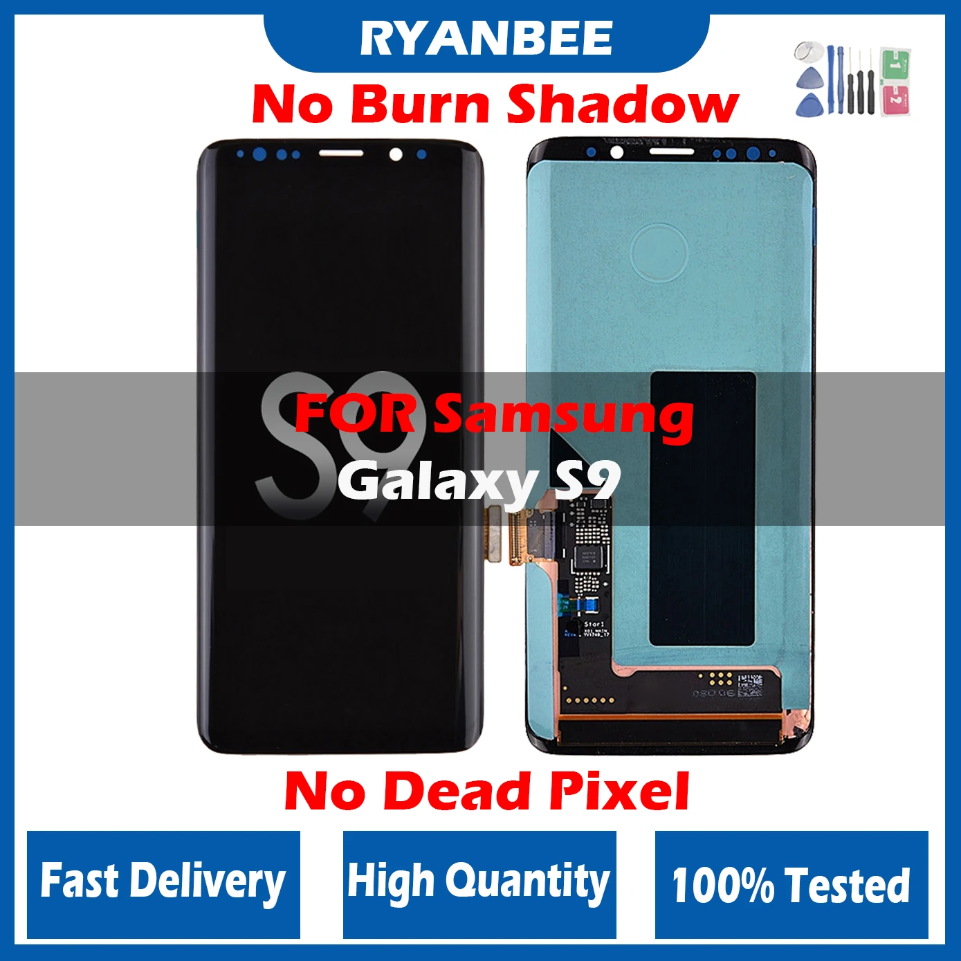 ORIGINAL AMOLED Replacement LCD for SAMSUNG Galaxy S9 LCD display Touch ...