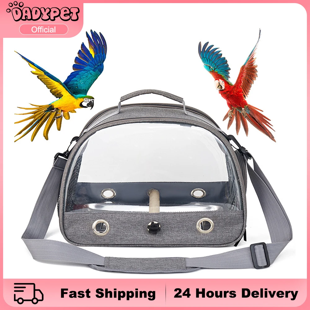 Portable-Parrot-Carrier-Bag-Bird-Backpack-with-Perch-for-Birds-Cage ...