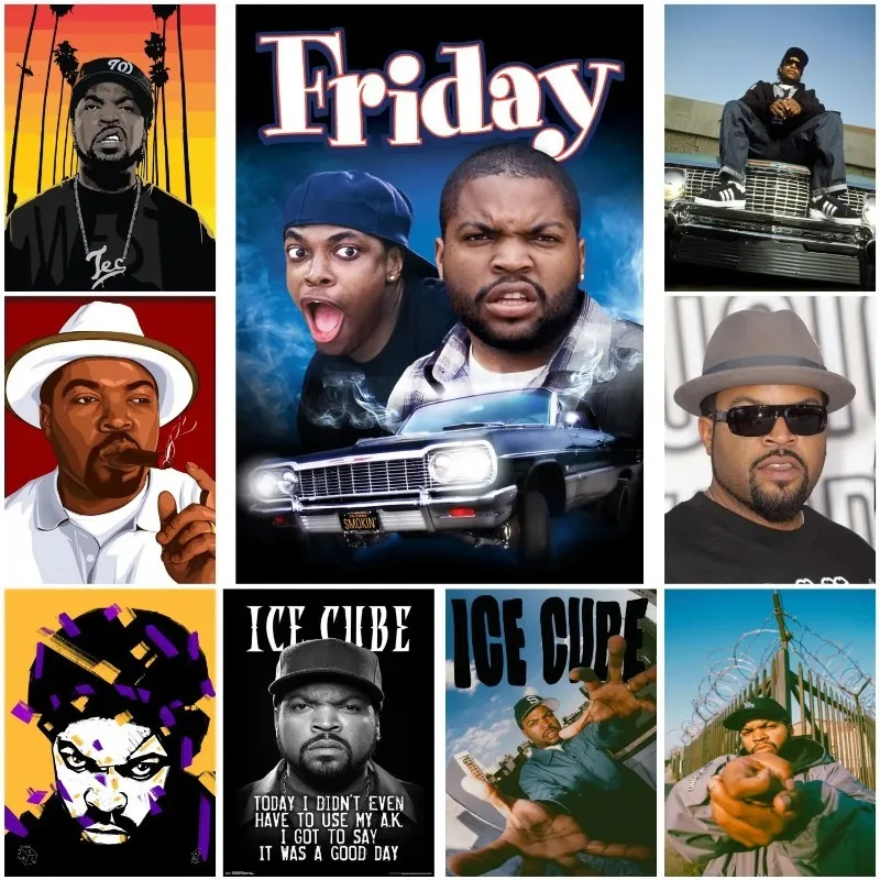 ice-cube-Poster-Decorative-Painting-Canvas-Poster-Gift-Wall-Art-Living ...