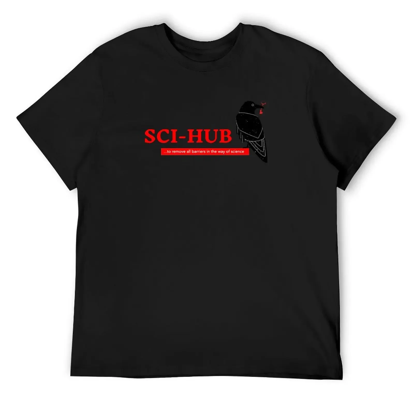Camiseta Sci-Hub Raven II, camiseta divertida de cosas de anime ...