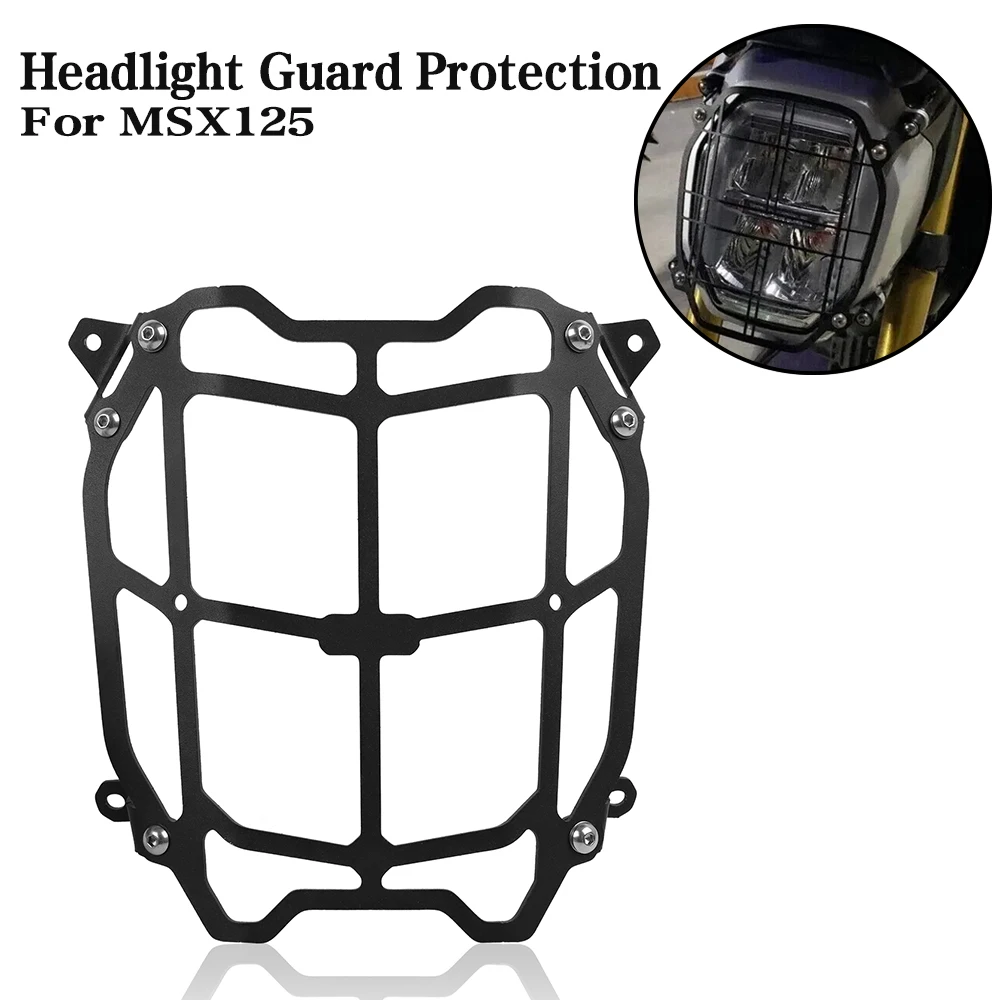 Motorcycle Headlight Grill Cover For Honda MSX125 GROM MSX 125 2021 ...