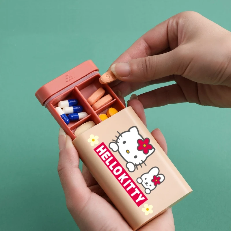 Anime-Kawaii-Sanrio-Hello-Kitty-Cartoon-Pill-Medicine-Box-Mini-Portable ...