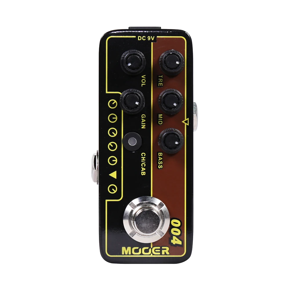 MOOER-Guitar-Effects-Pedal-Preamp-Digital-anos-60-UK-Twang-Micro-Preamp ...