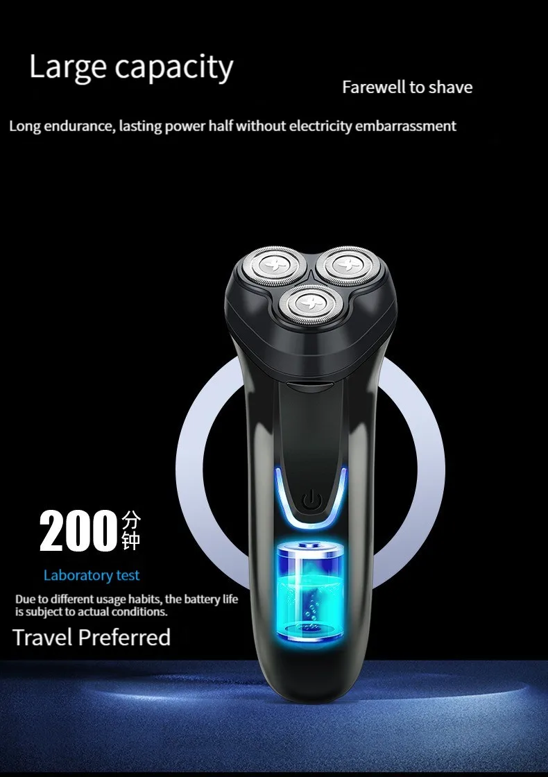 Upgraded Version Three Head Shaver Shaver For Sensitive Areas Lence Pro ...