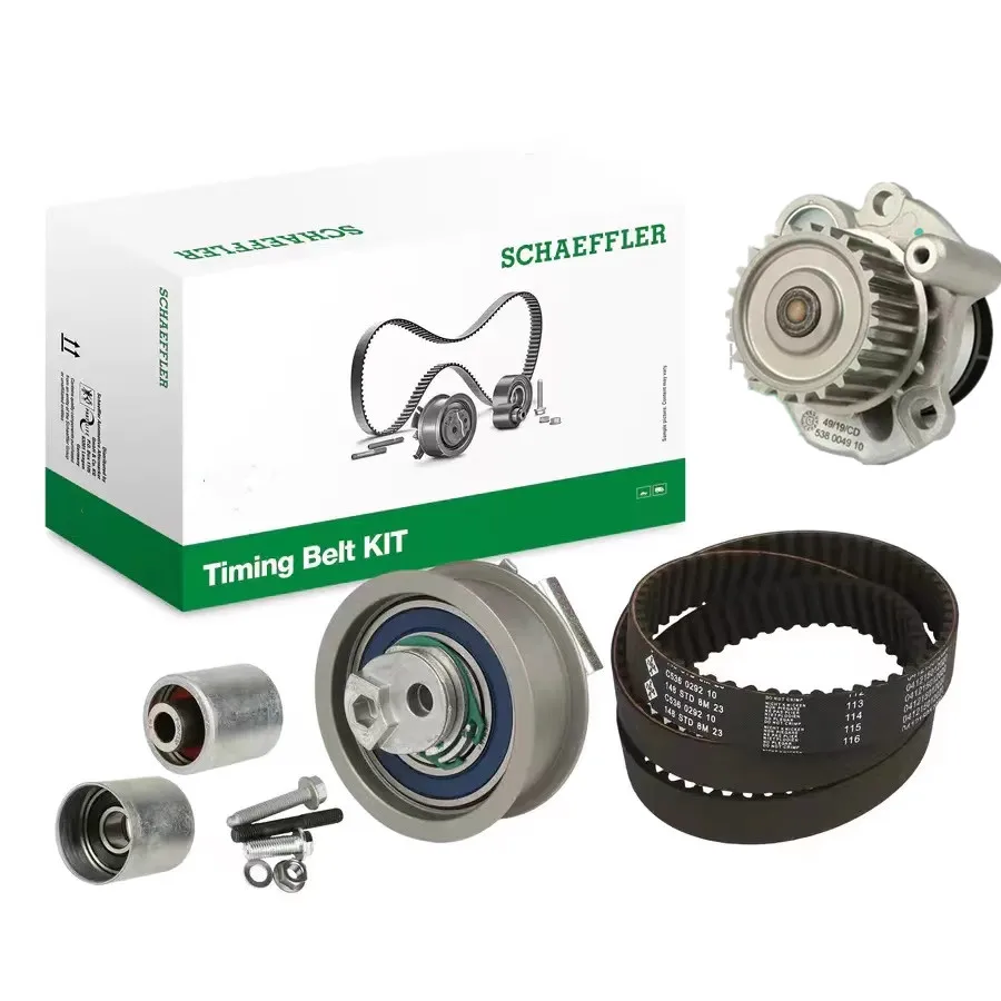 Water Pump Timing Belt Tensioner Set Kit For VW Jetta GLI Golf 2.0 R ...