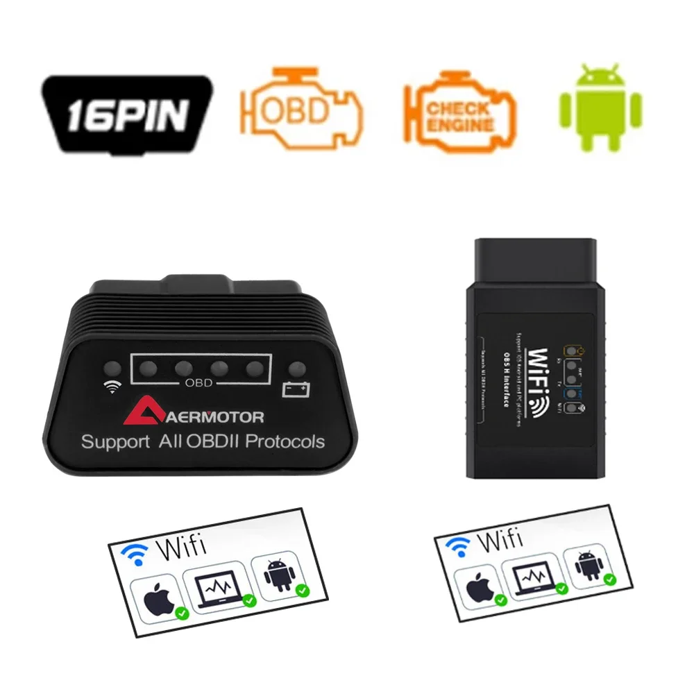 OBD-Diagnostic-Tools-ELM327-OBD2-Scanner-Code-Readers-For-Toyota-Honda ...