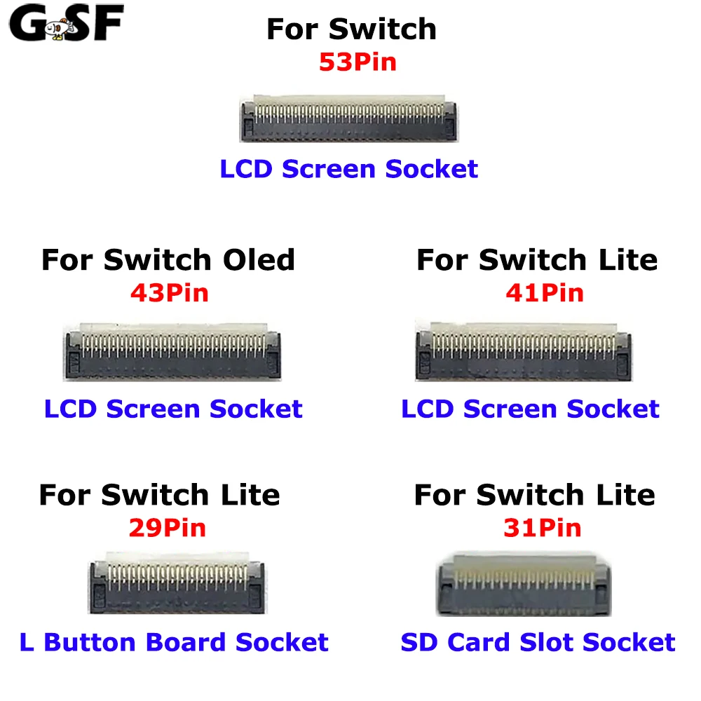GSF-1PC-29-31-41-43-53-GFS-1PC-Original-LCD-Screen-Flex-Cable-Clip ...