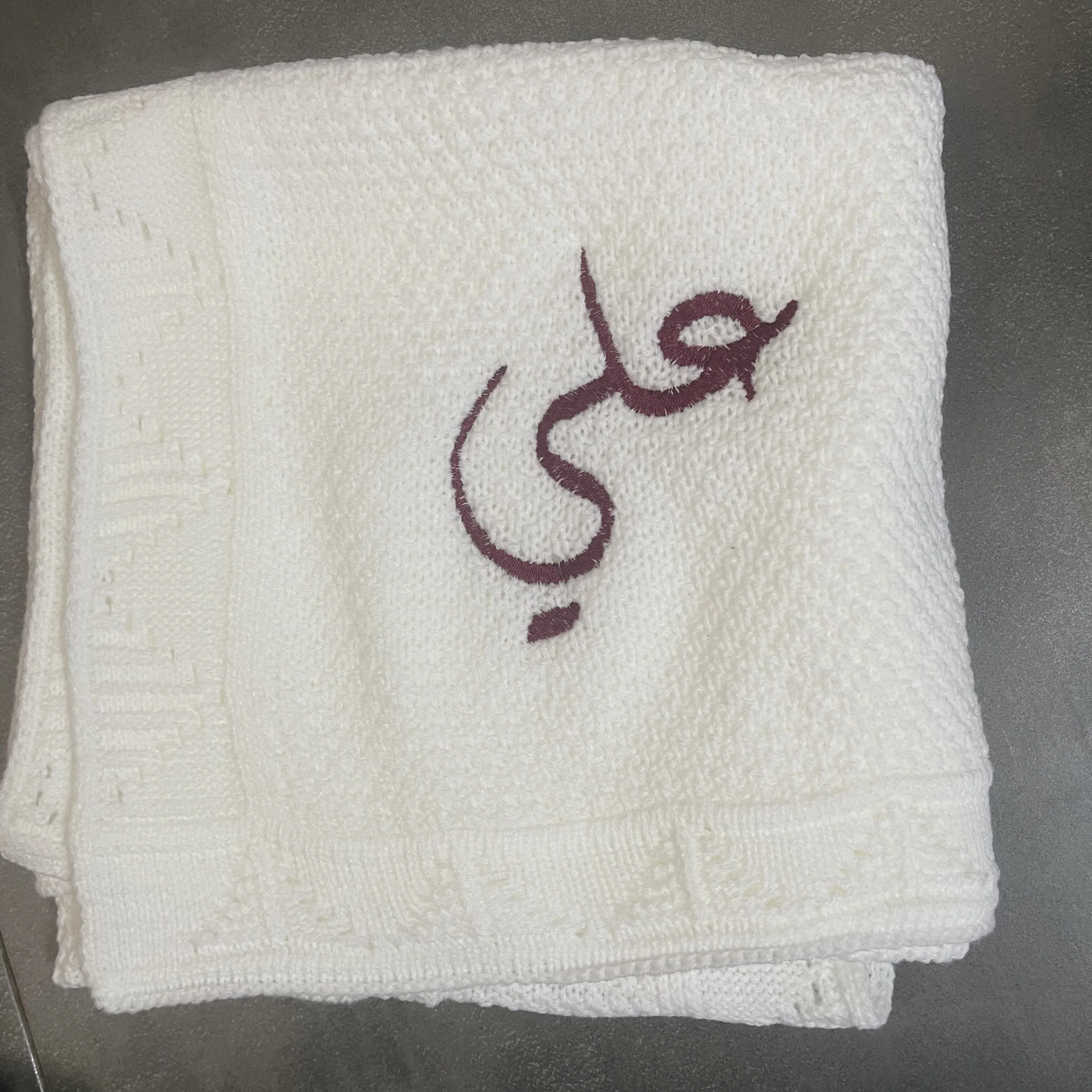 Knitted-Baby-Blanket-Personalized-Name-Baby-Shower-Newborn-Baby-Gift ...