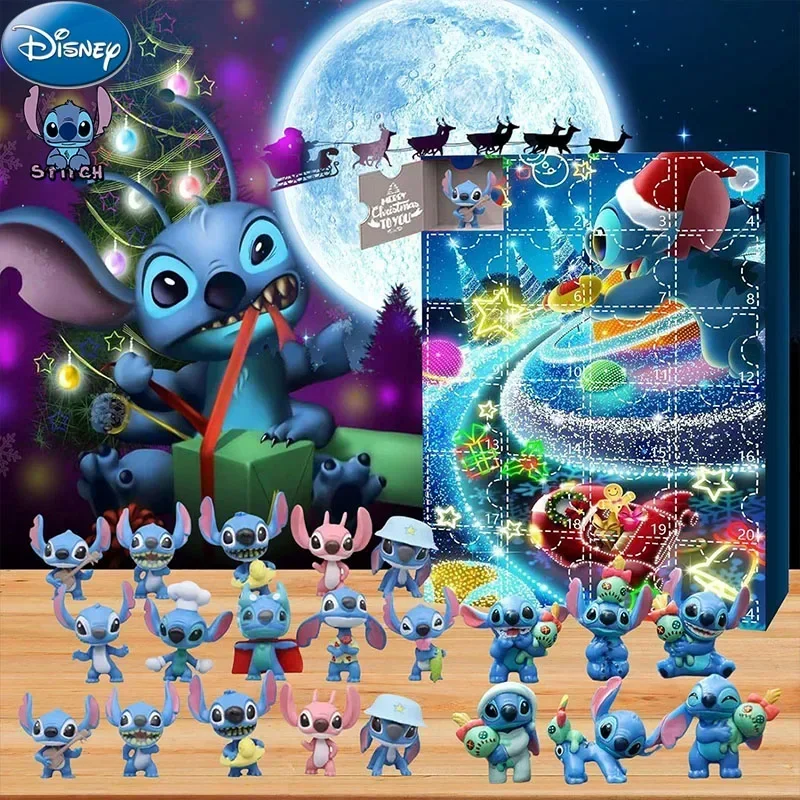 Miniso-Accessories-Stitch-Christmas-Advent-Calendar-Box-Lilo-stitch ...