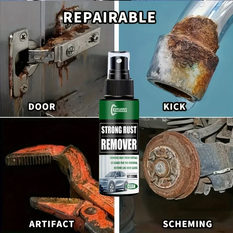 Fasilawei Iron Remover Spray - Rust And Iron Particle Eliminator For ...